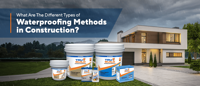 Different Waterproofing Types and Methods in Construction